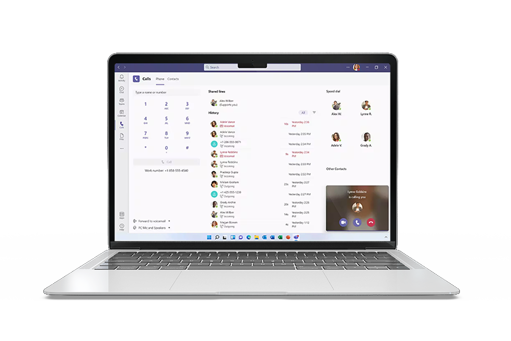 Appelez et recevez des appels externes via Microsoft Teams